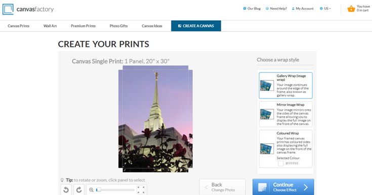 Canvas Print Wall Art from Canvas Factory