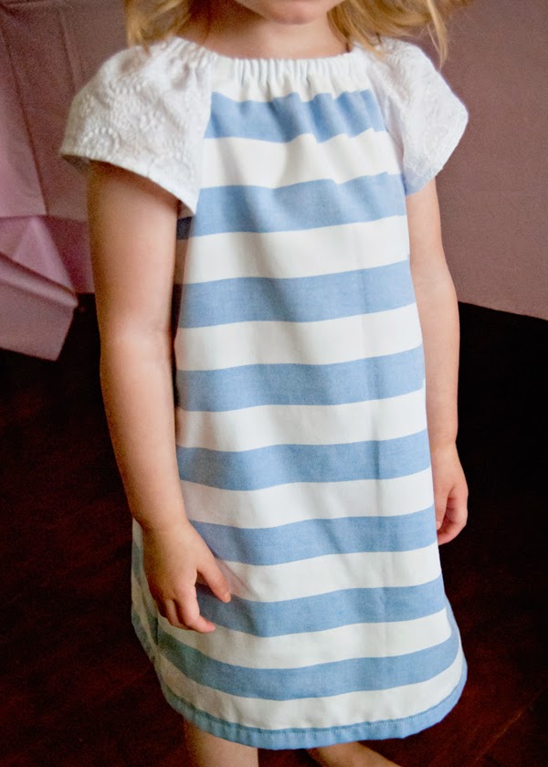 The Sweet Simple Dress-- as completed by my Pattern Testers.