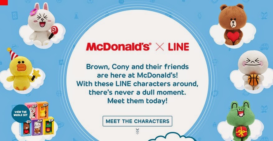 Faith Luv 2 Eat N Travel : Introducing McDonalds’s Singapore X LINE ...
