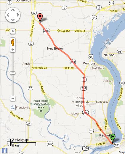 Walking Across Iowa A Virtual Adventure