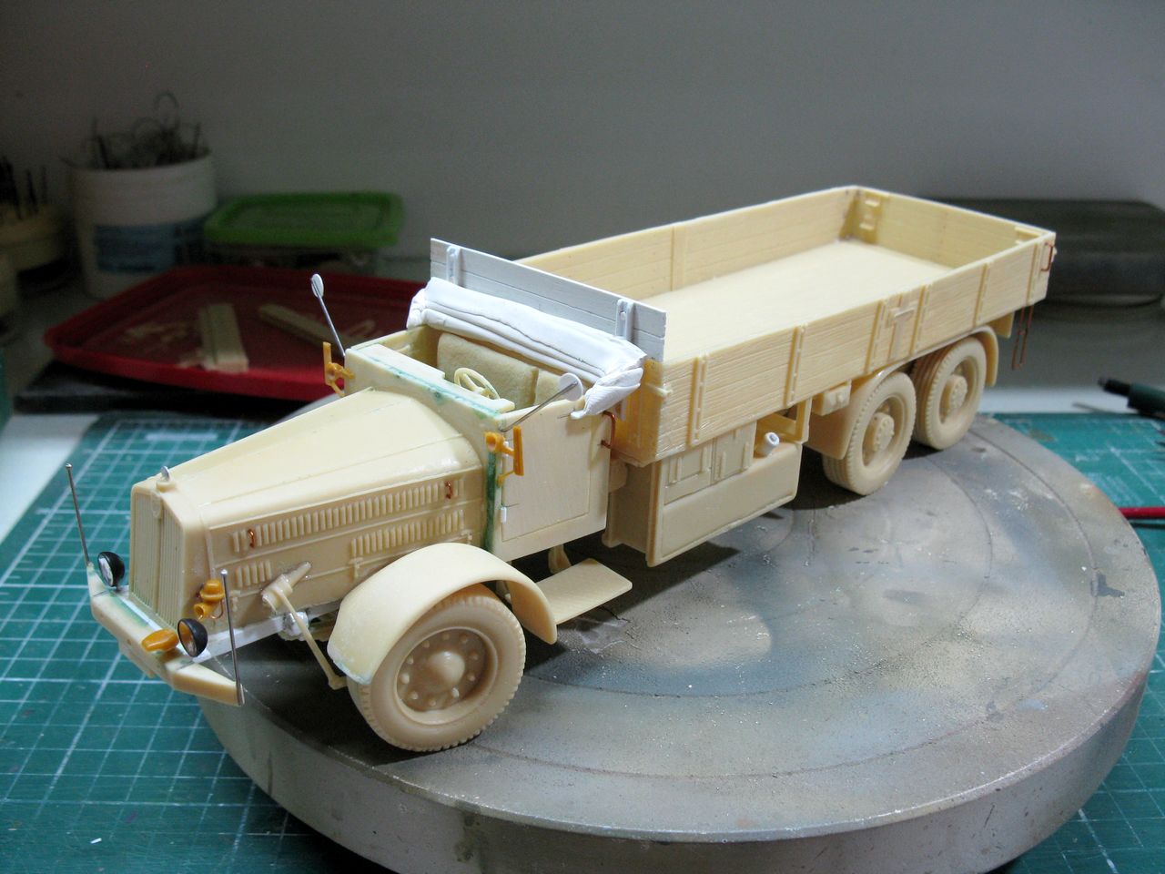 Panzerserra Bunker- Military Scale Models in 1/35 scale: Faun L900 D567 ...