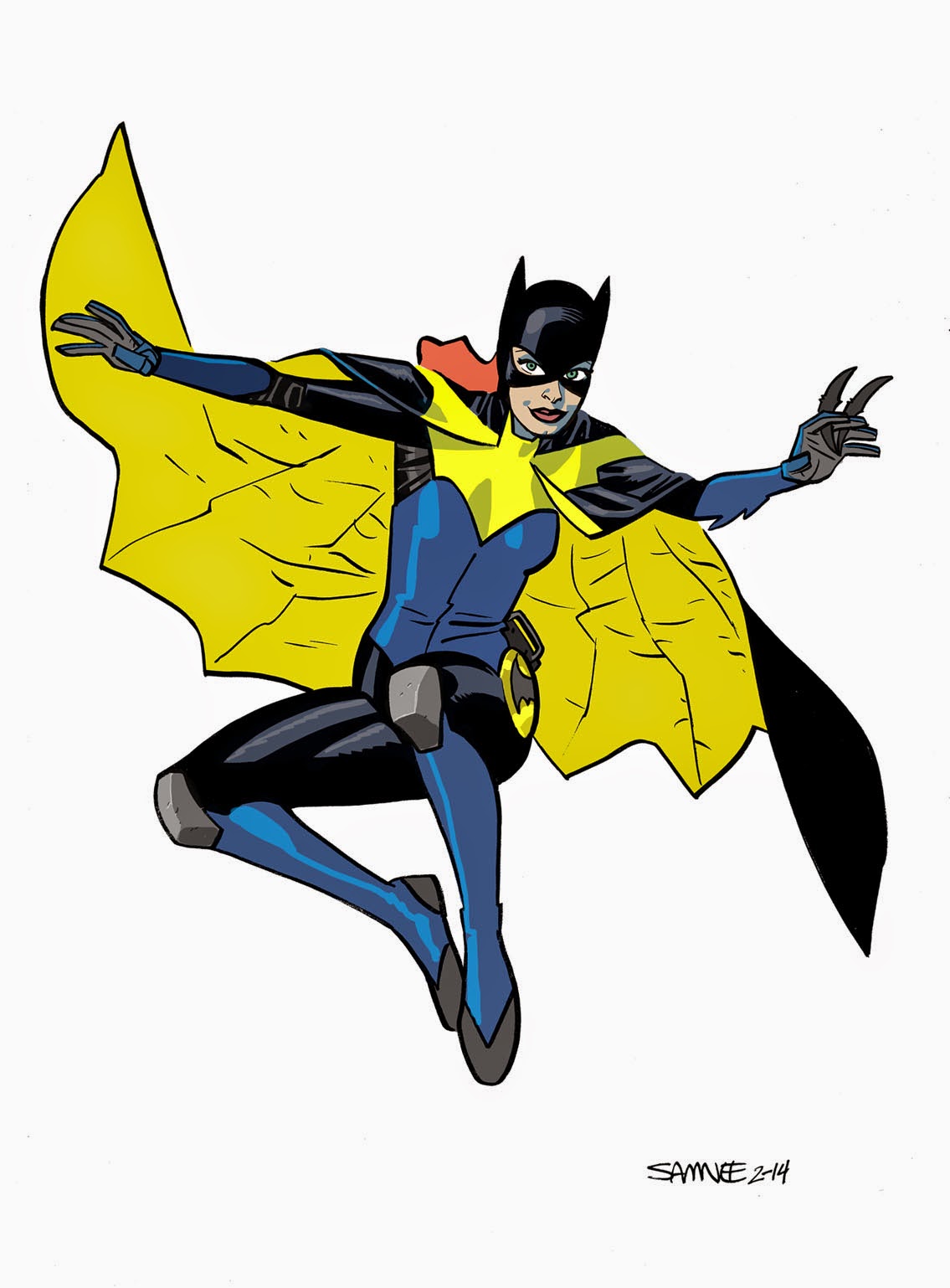 Seduced By The New Batgirl Concept Art
