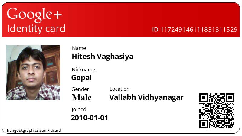 Hack xGuru Web: How to Create your own Personal Google+ ID Card Online