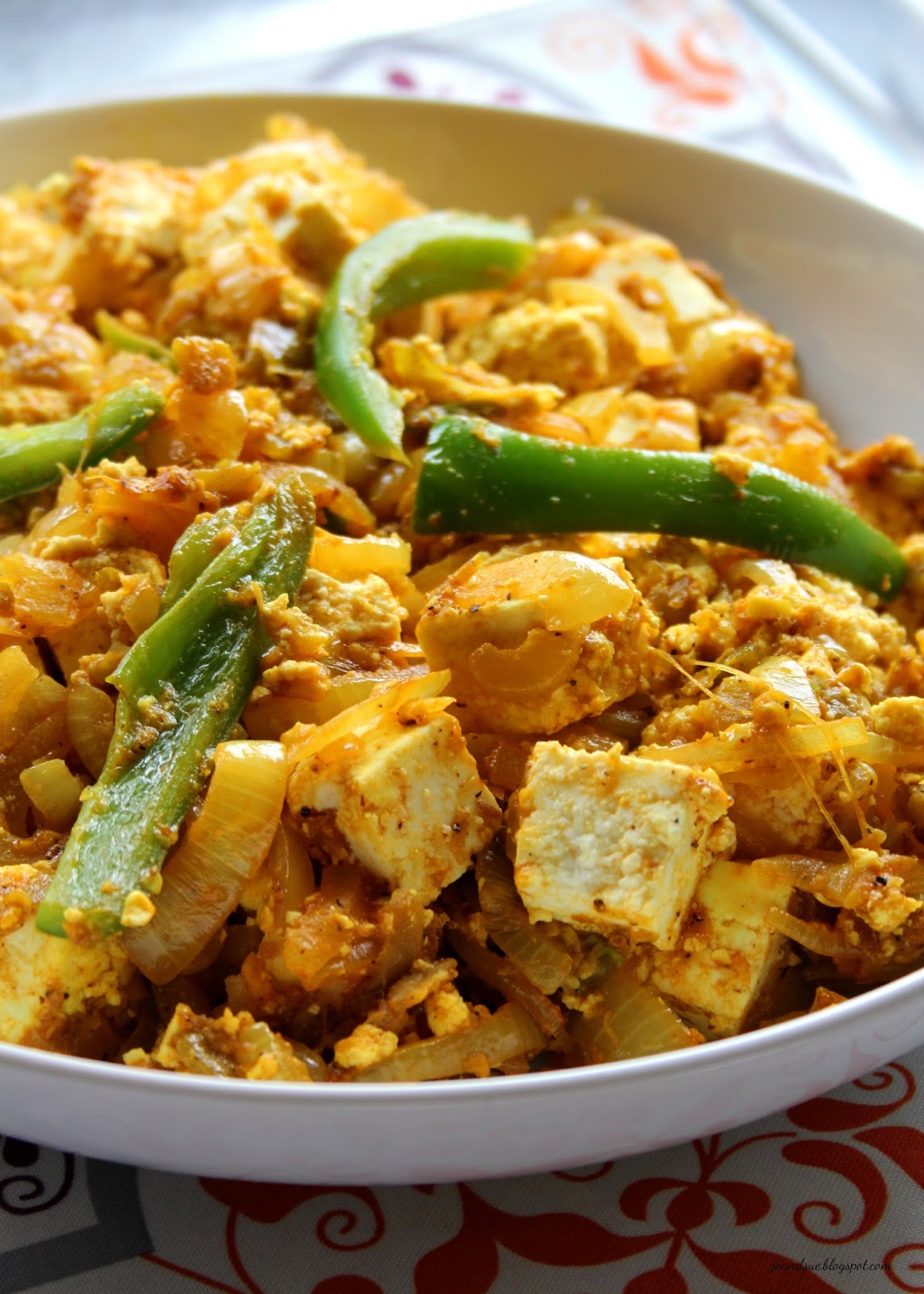 Jo and Sue: Paneer Pepper Masala