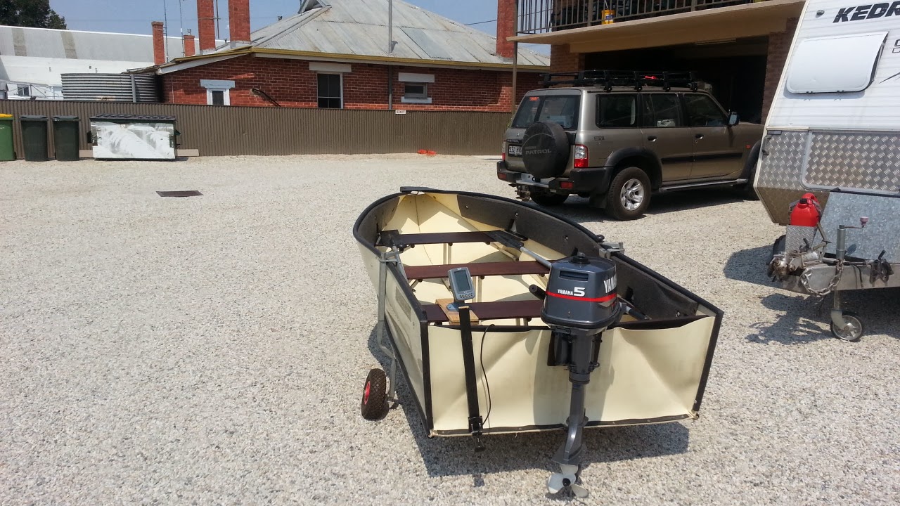 On the Road with Neil: Finally bought a Porta Bote