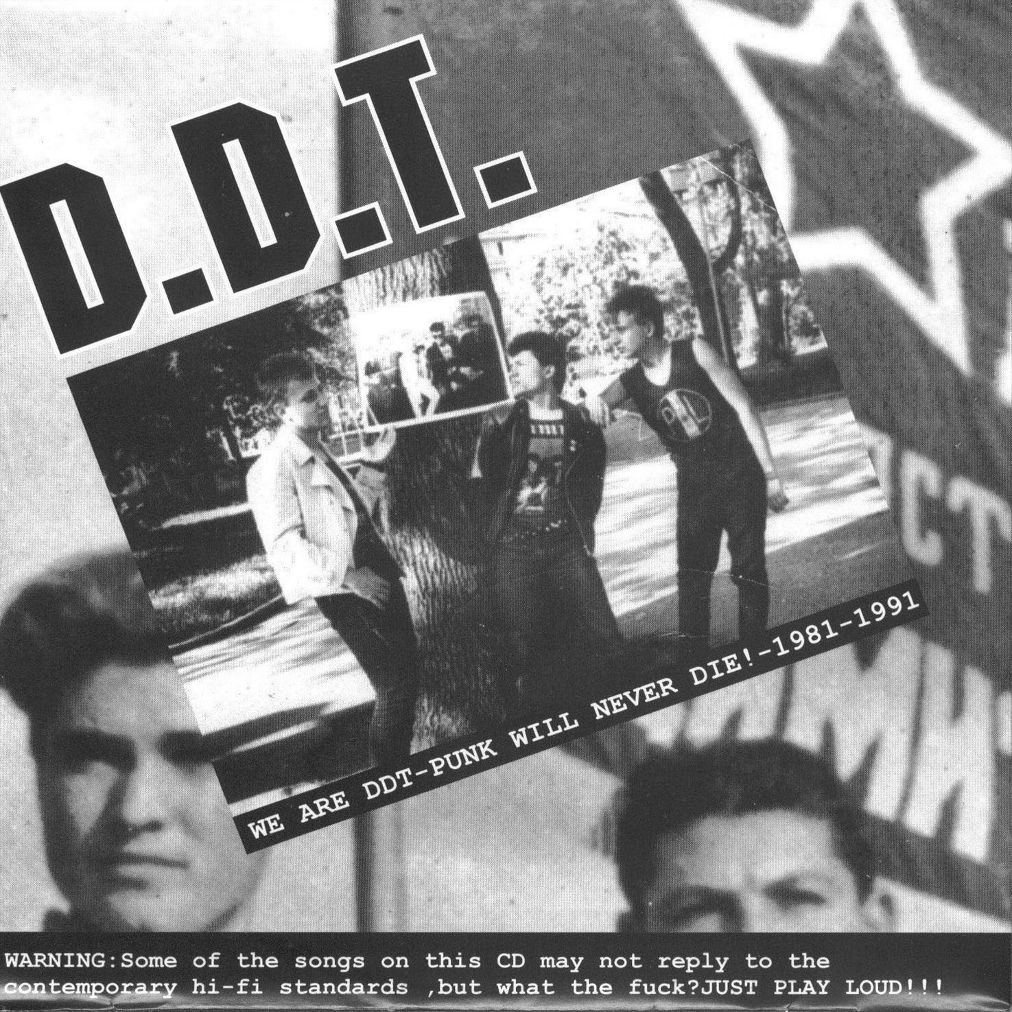 hardcore punk: D.D.T. - We Are DDT - Punk Will Never Die! 1981-1991 CD