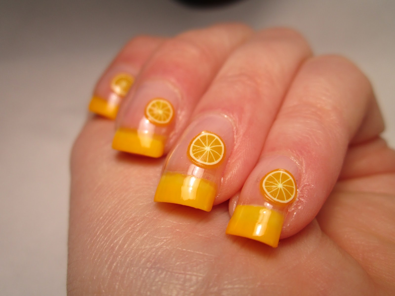 Creative Nail Design by Sue: Orange you glad Spring is here??
