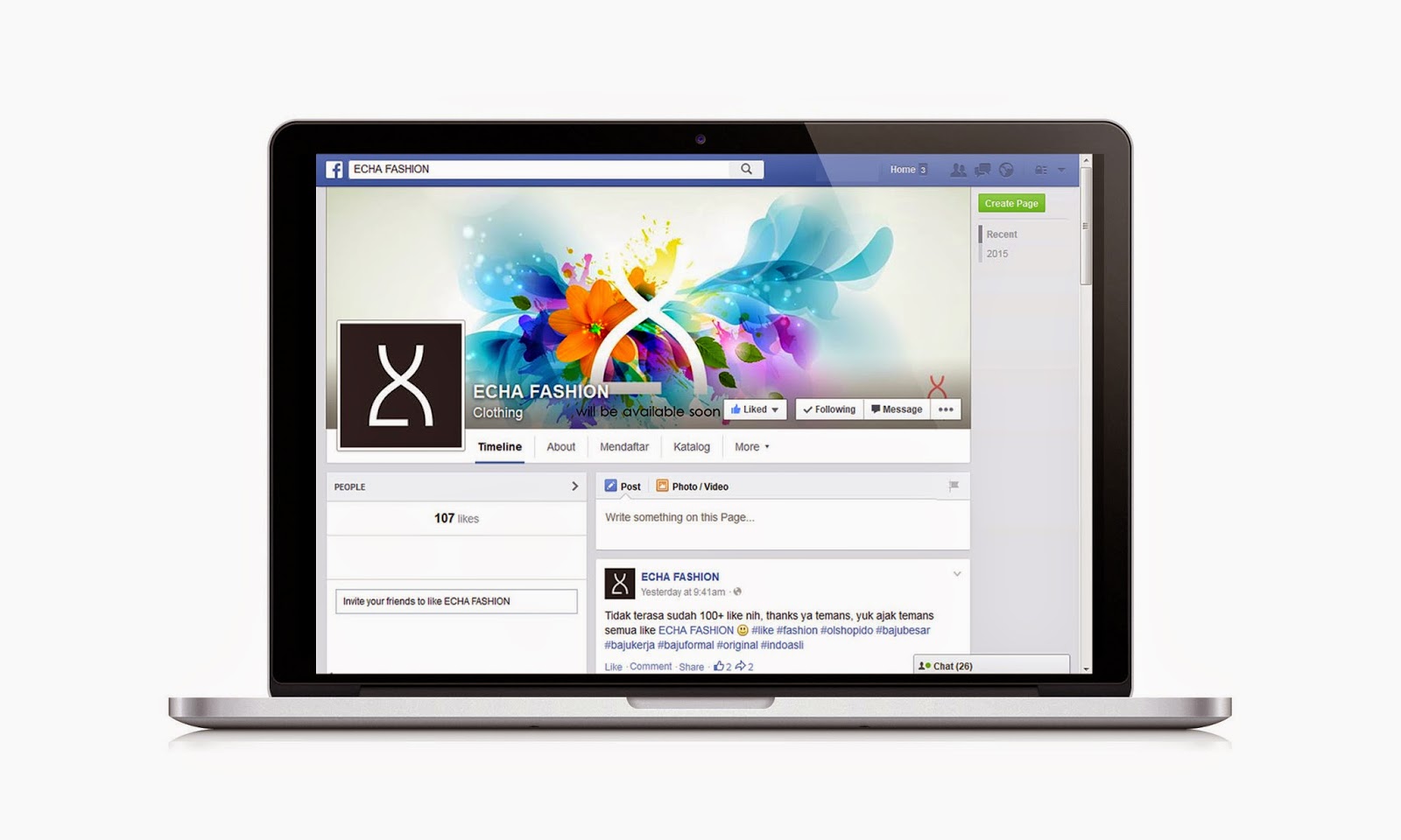 Echa Fashion Logo Design | Drawian