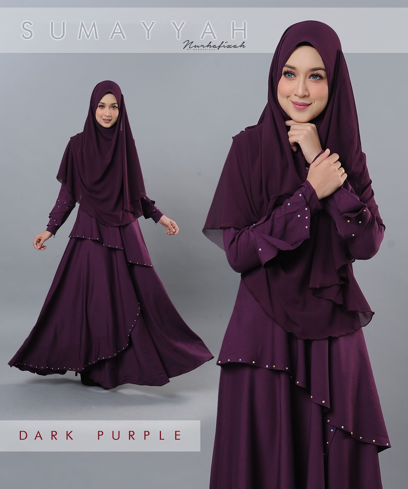 Mom's Fashion: SUMAYYAH DRESS BYNURHAFIZAH