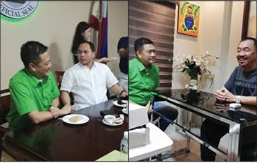 Erin Tañada courts Suarez, Alcala, Nantes for his senate bid - Sentinel ...