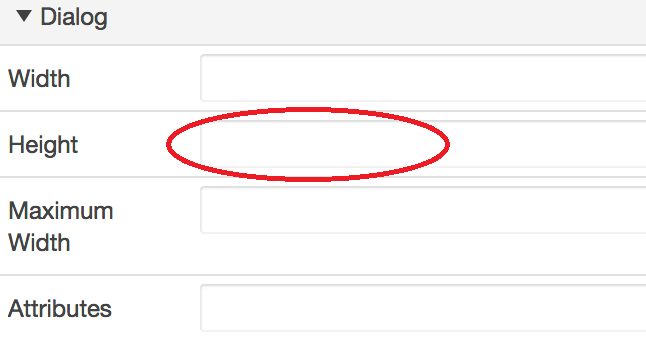 About Oracle: Automatic resizing of modal dialogs About Oracle: Automatic resizing of modal dialogs