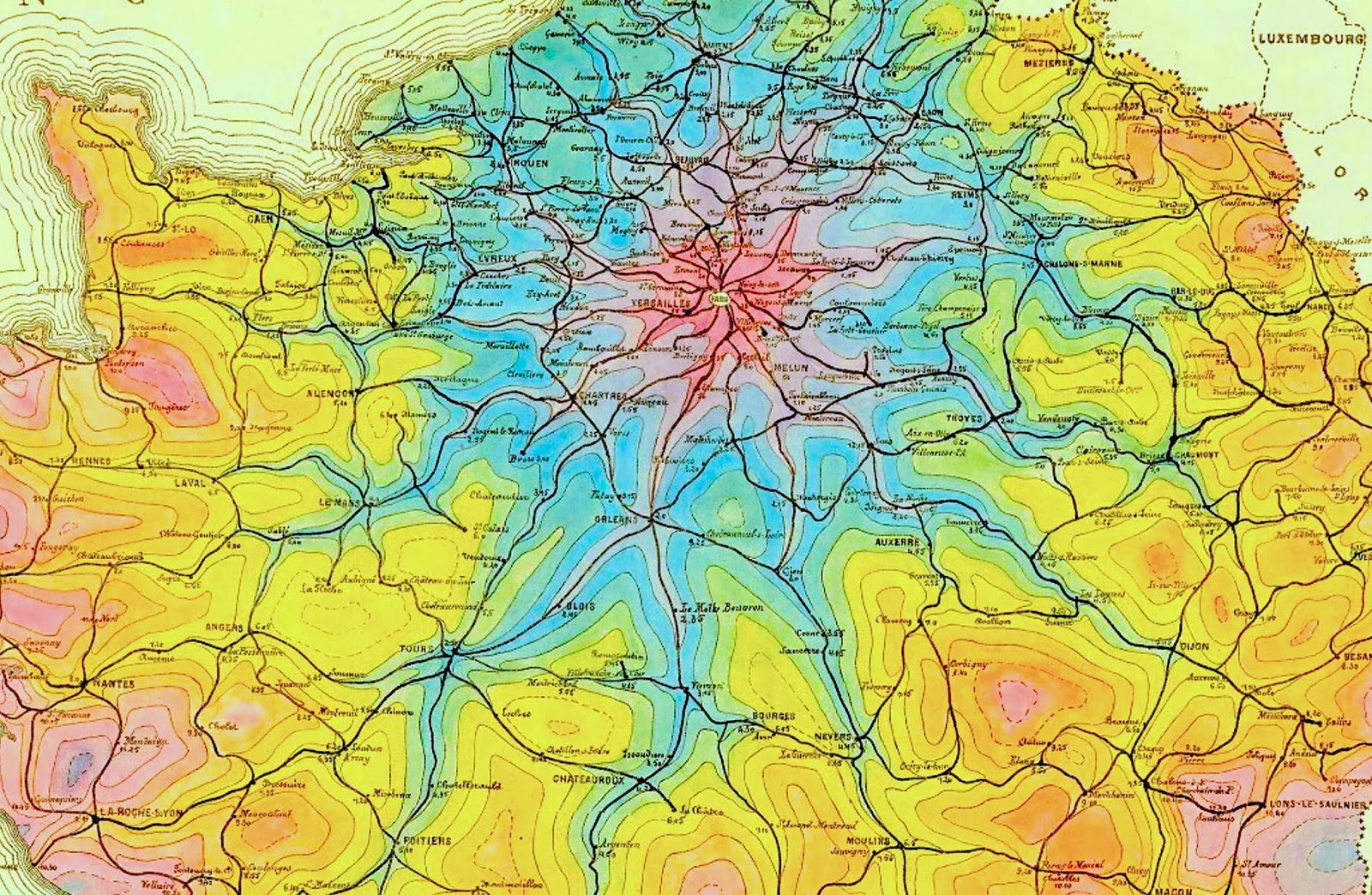 Res Obscura: Seven Weeks to Venice: History Through Isochronic Maps