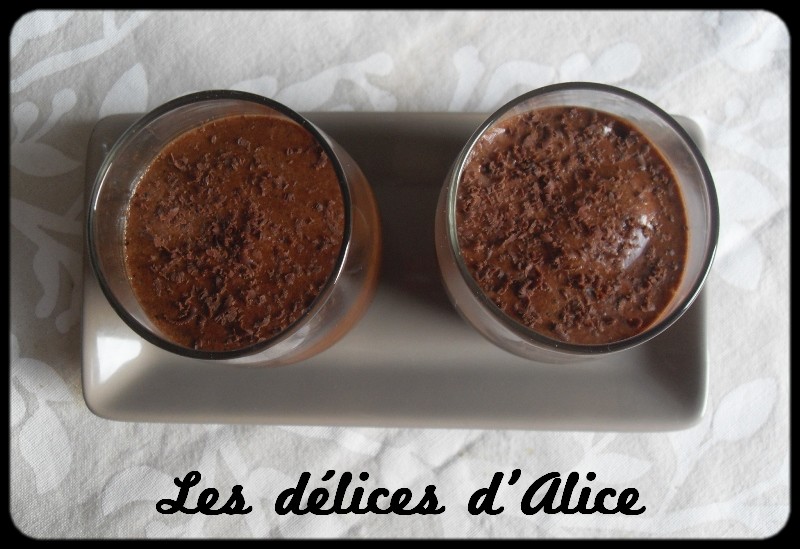 Les délices d'Alice: Mousse au chocolat