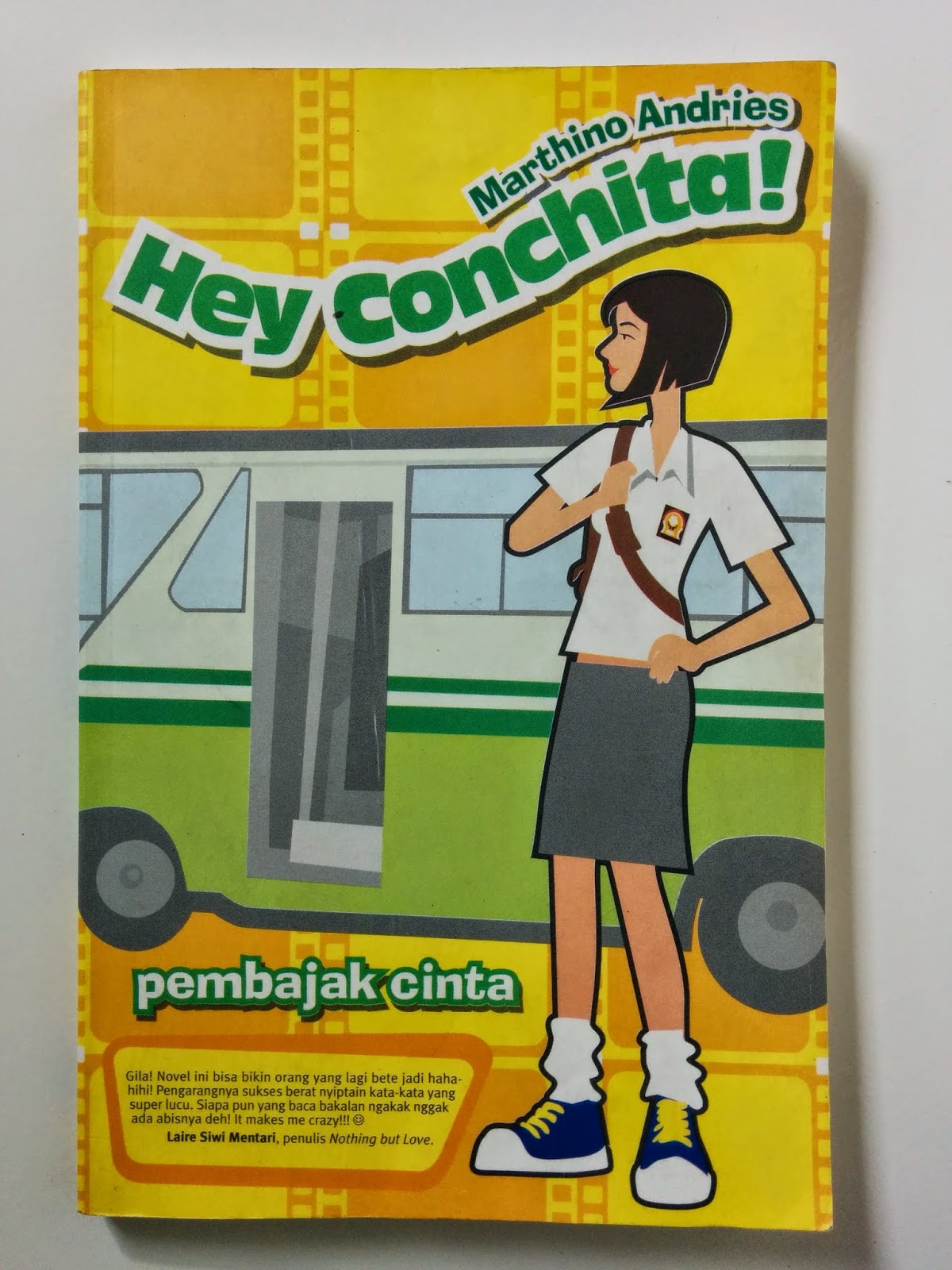 Jual Novel: Hey Conchita! (Pembajak Cinta) | Aksiku Toko Buku Bekas Online