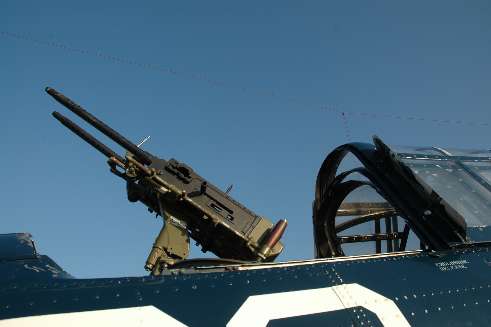 Mojave Desert Diary...: SBD-5 Dauntless -parked at Cable Air Show..