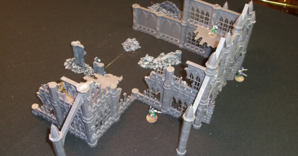 Adventures In Miniature Gaming: Pegasus Hobbies Gothic City Terrain
