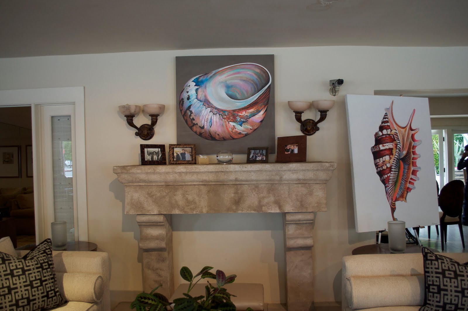 Paintings By Tracy Effinger Upton: Lambis Digitata