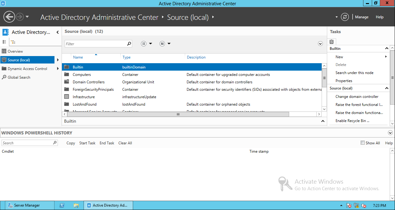 AD Shot Gyan: The Active Directory Administrative Center - Windows ...