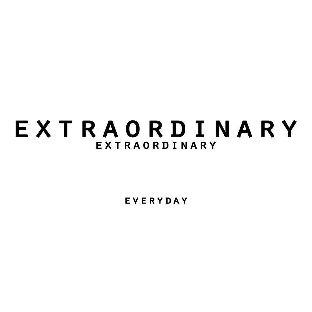 I am enough.: Doing the EXTRAORDINARY