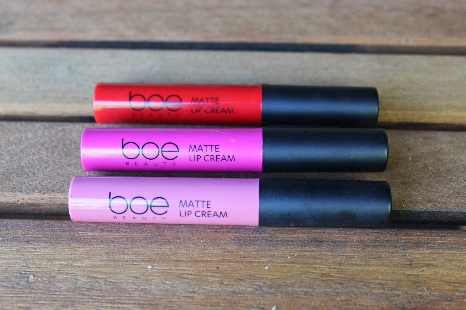 The Blushing Brunettes: Review & Swatches ♡ BOE Beauty Matte Lip Creams