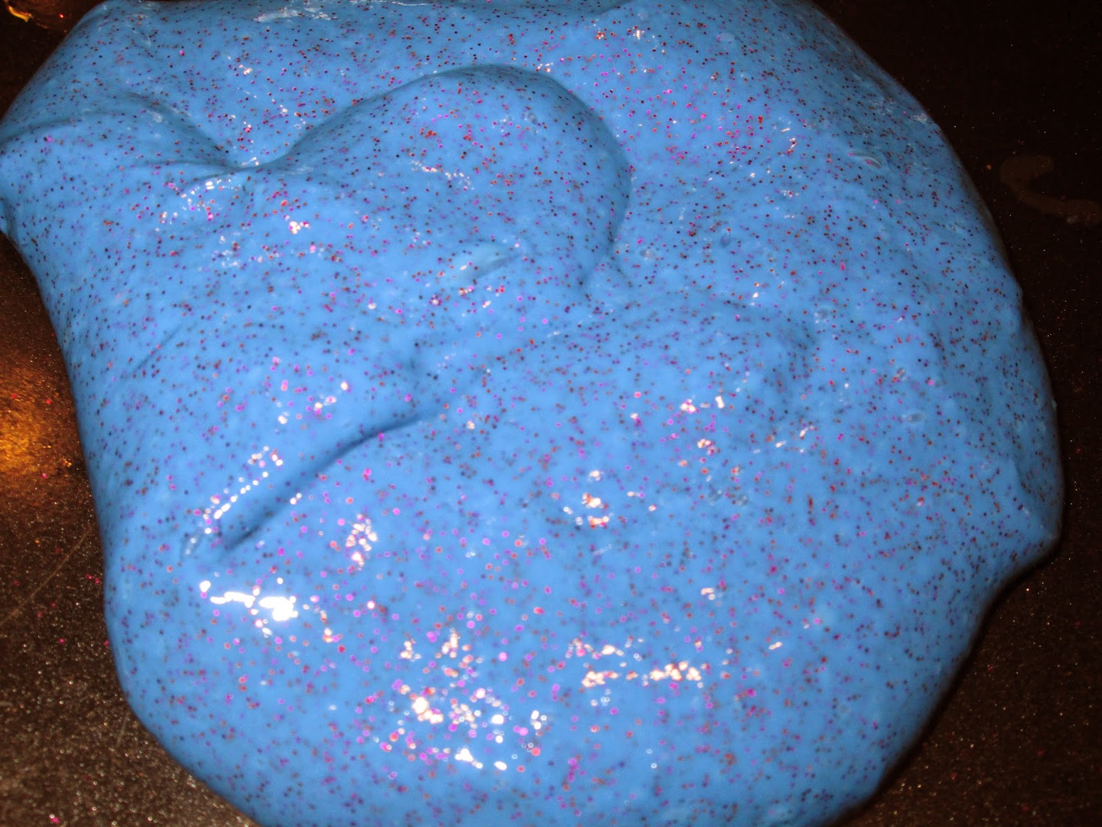 The Cheap Lazy Mom Challenge: Slime/Gak (and cleaning it off of surfaces)