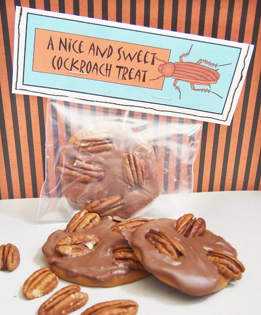 Cockroach Caramels: A Creepy Halloween Treat! - Parties and Patterns