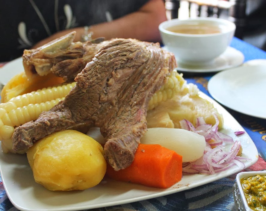 SABORES DE MI TIERRA Y DEL MUNDO: SANCOCHADO