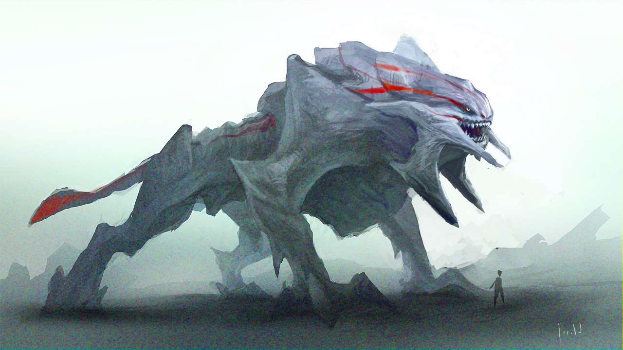 Jarold's Art Blog: Creature 01