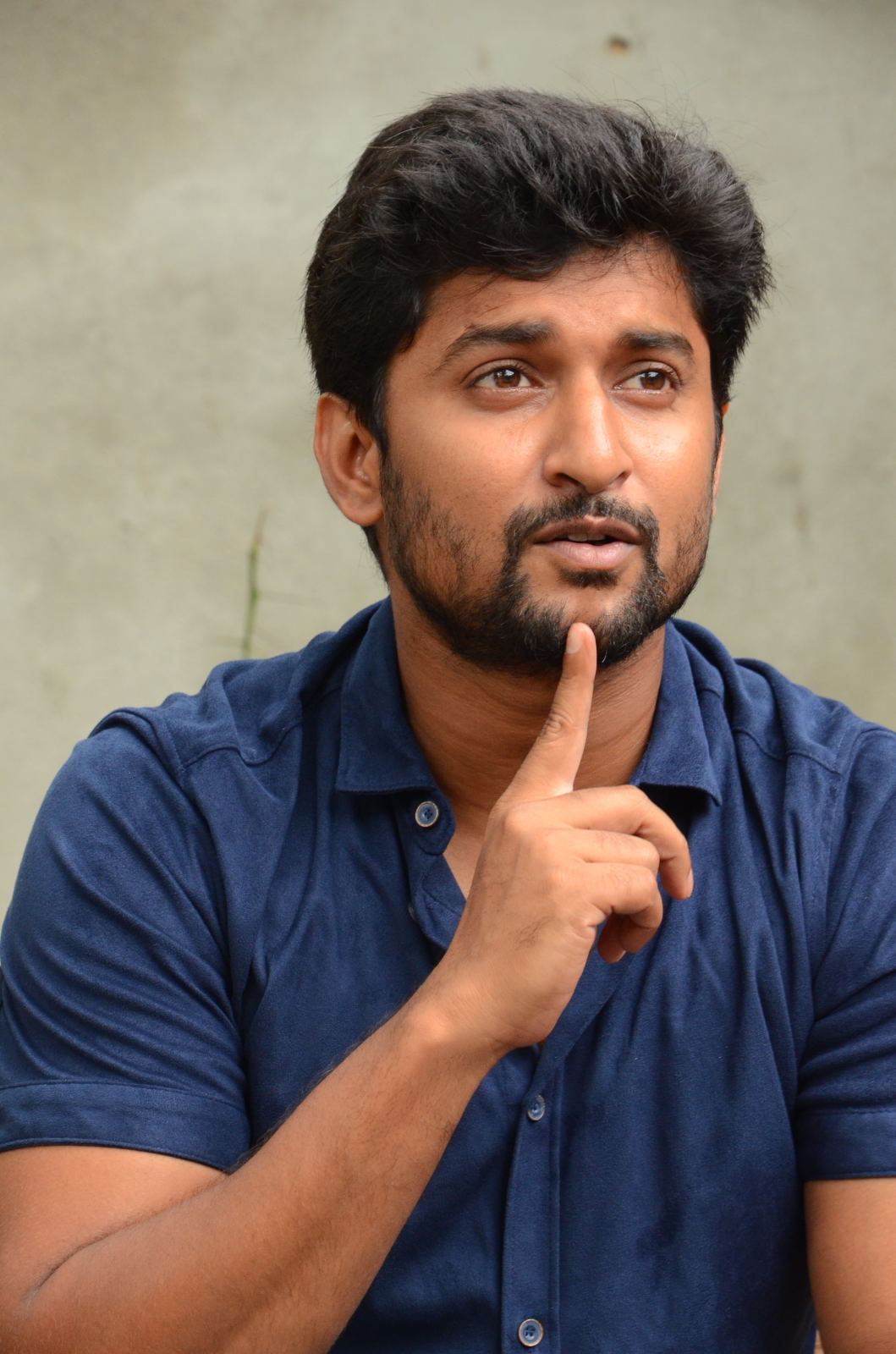 Aarde Masti: Actor Nani Photos At Majnu Film Interview
