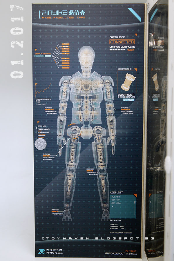 toyhaven: Review 1: Pew Pew Gun 1/6th scale PINYIKE Robotic Nude Body ...