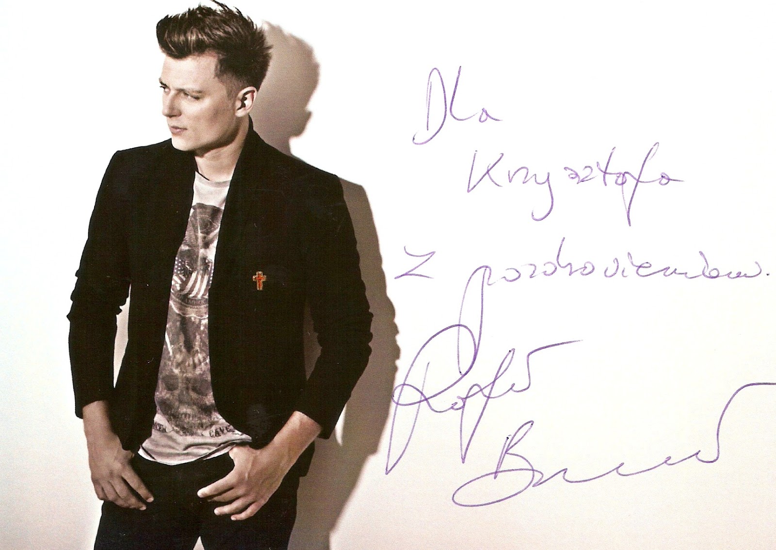 Chris Autographs: Rafał Brzozowski