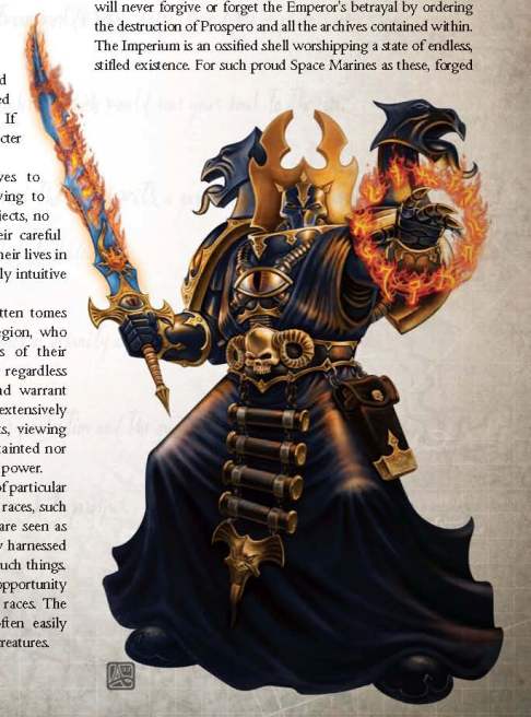 Too Much Free Time: Black Crusade - Tome of Fate and Thousand Sons Preview