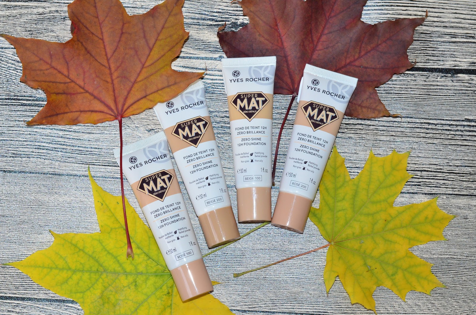 Rysichka: Yves Rocher Super matt zero shine 12 H Foundation оттенки 100 ...