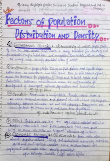 The World Population-geography-class11th