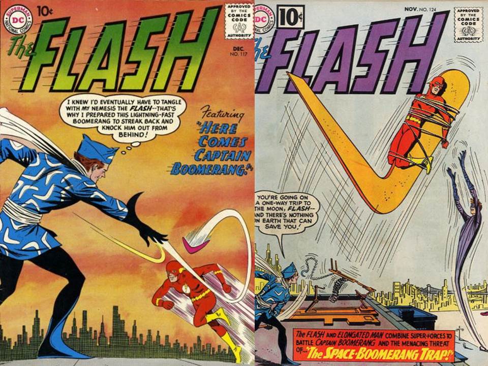 Dave's Comic Heroes Blog: Flash Facts Flash vs. the Rogues