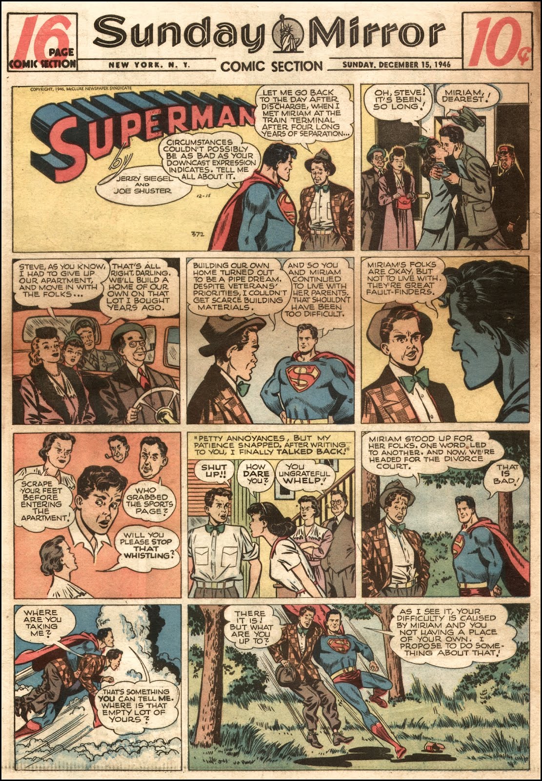 Pellucidar Offerings 3: Superman Strips