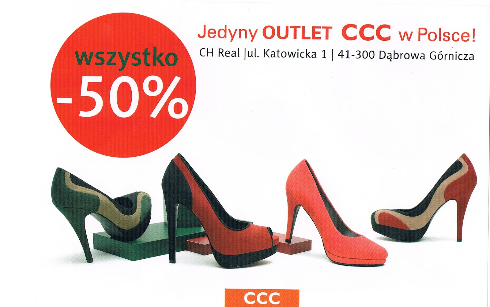Kobieta i Uroda: Wszystko -50%Outlet CCC