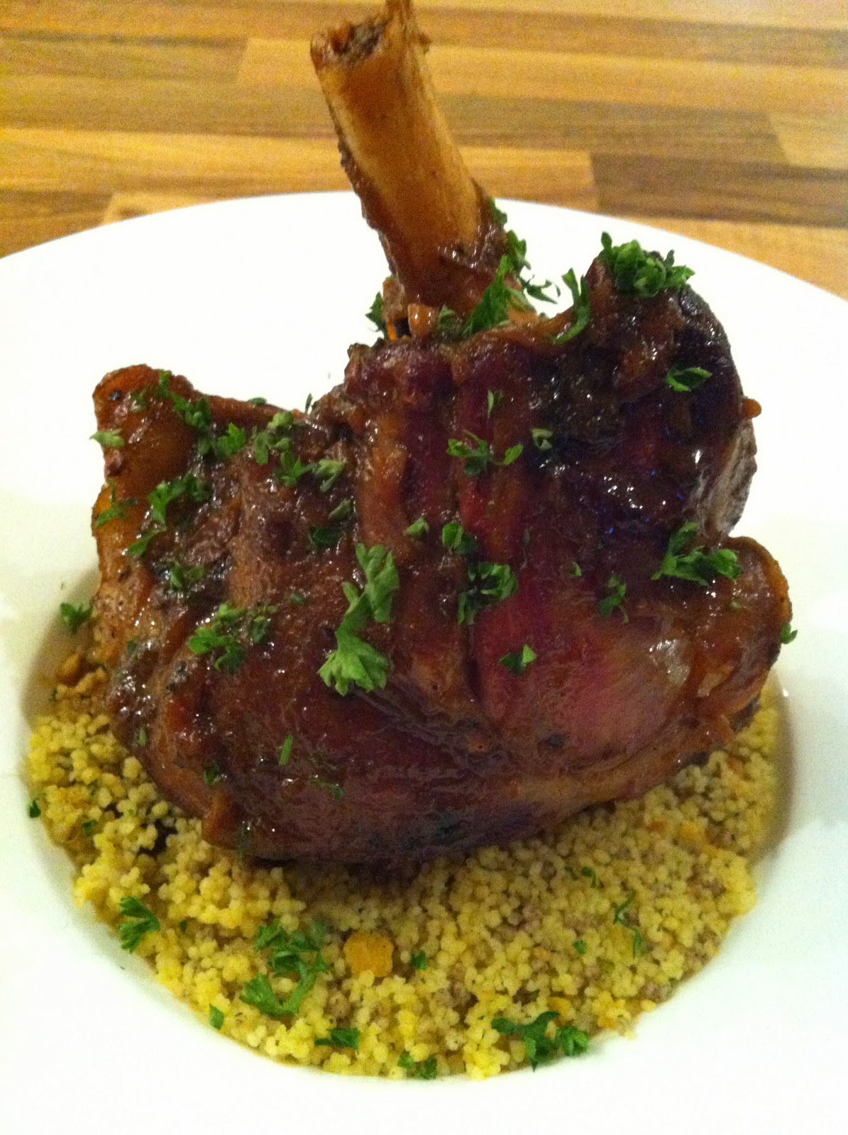 SOURIS D'AGNEAU CONFITES AU MIEL