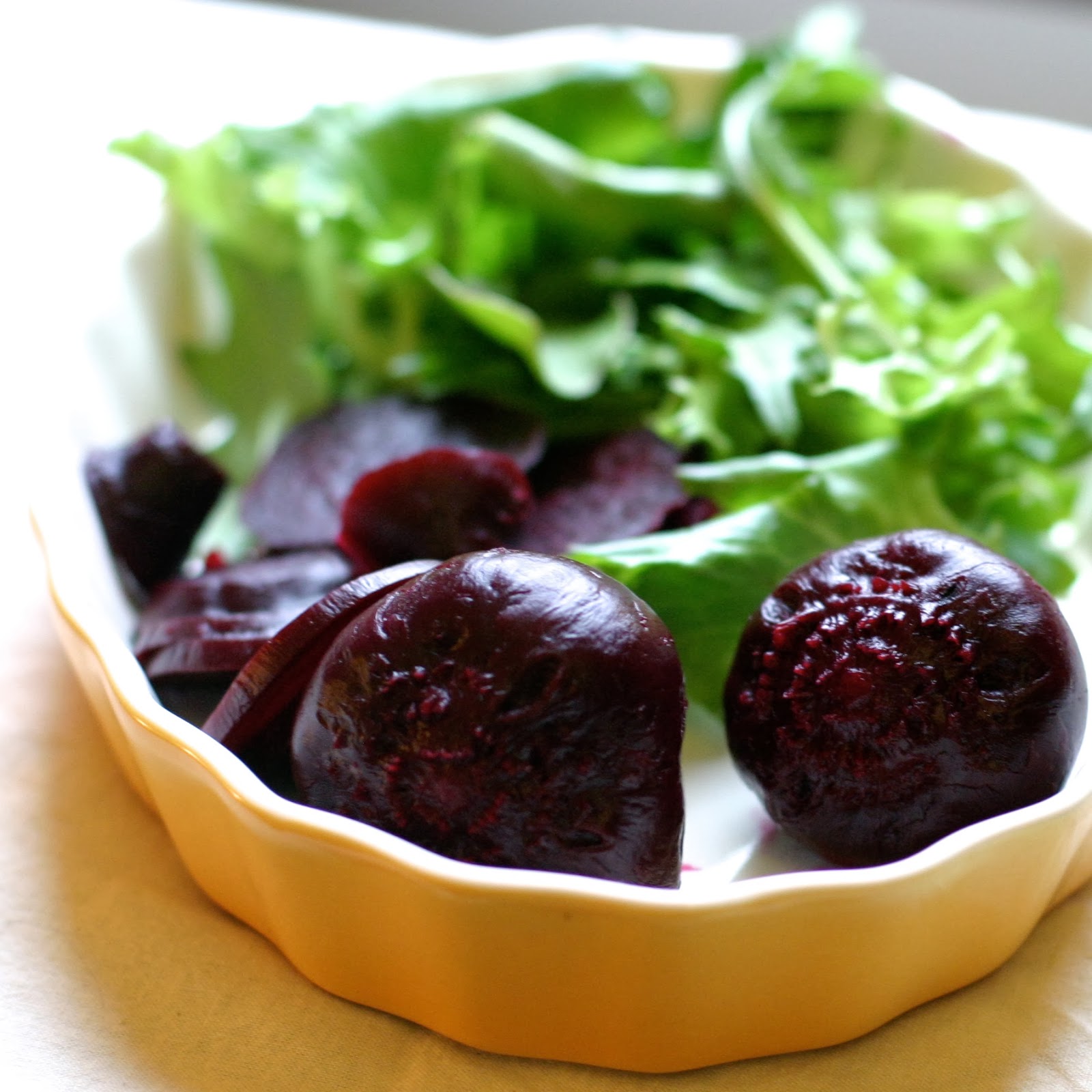 A Power Outage and a Lemon Dijon Beet Salad