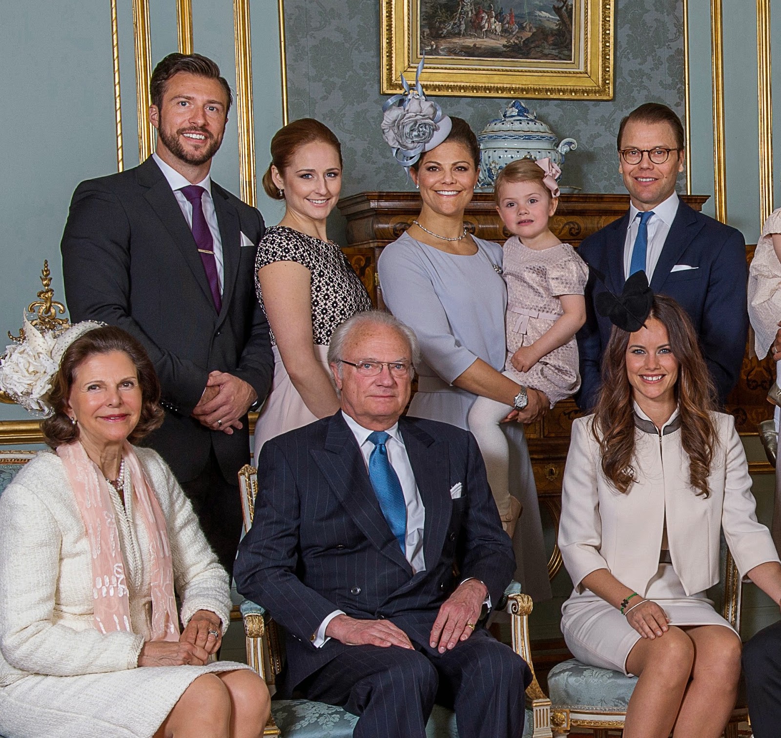 Kungligheter: Prins Carl Philip och Sofia Hellqvists lysningsmottagning ...