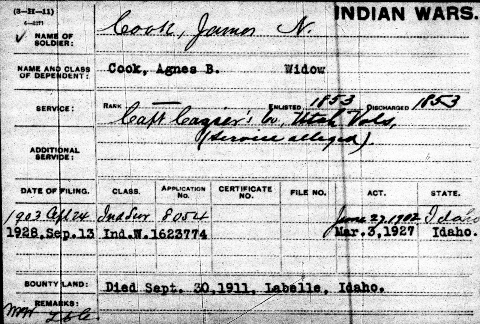 Cook Family History: James Nathaniel Cook