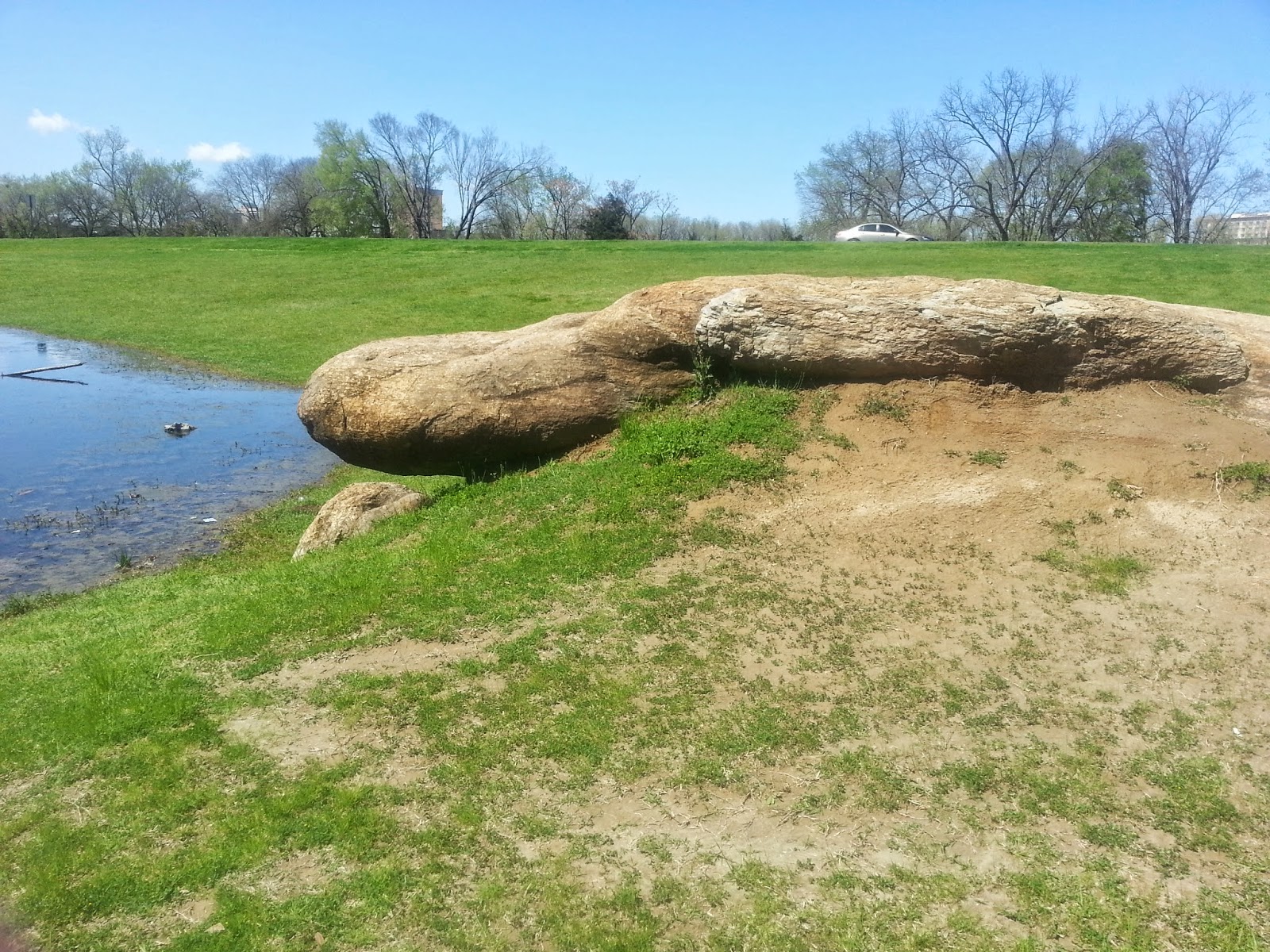 Rockhounding Around: The Wilcox Formation - Boulders & Red River levee ...