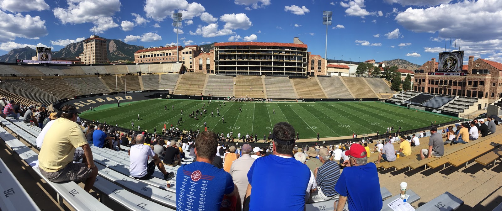 sports in denver: CU Buffs Scrimmage (August 2016)
