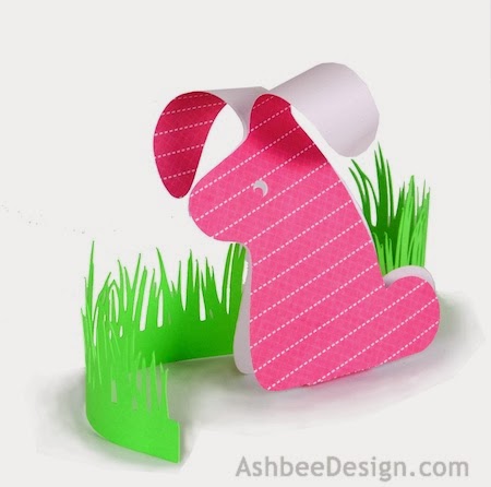 Ashbee Design Silhouette Projects: 3-D Floppy Eared Bunny Silhouette ...