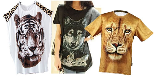 Estampa de bicho na moda