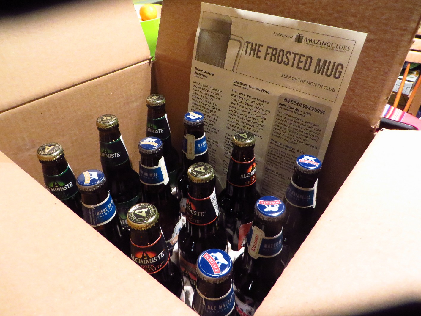 The World of Gord: Fun Mail - My November Beer of the Month Delivery