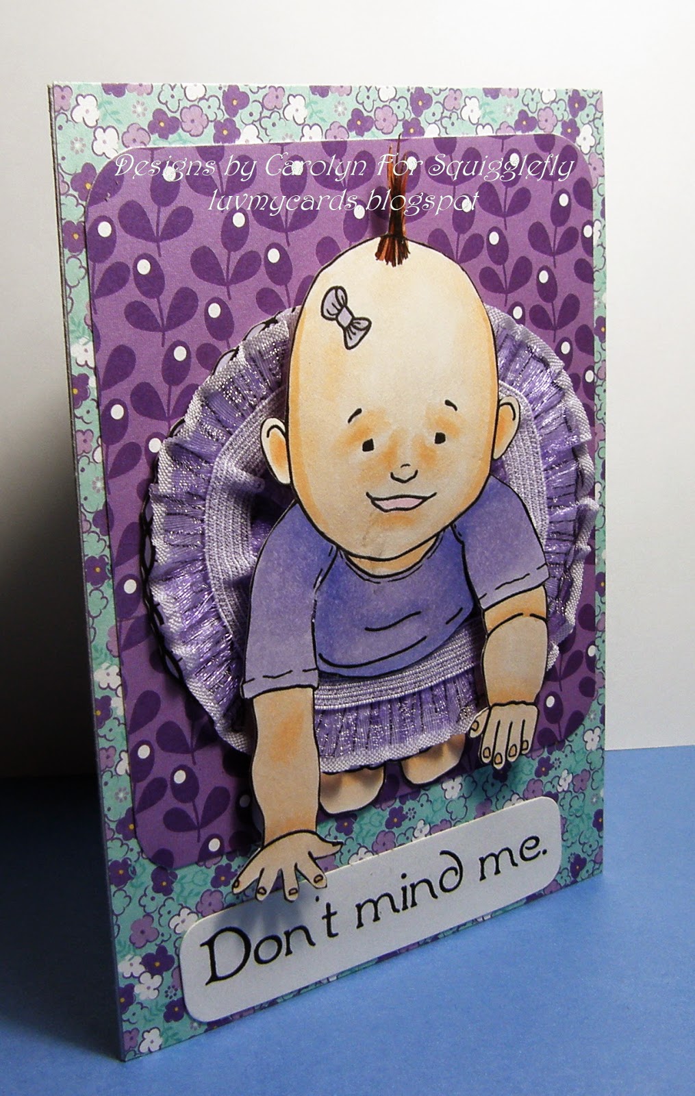 LUV MY CARDS: It's BABY time at Squigglefly this week~Come play with us!