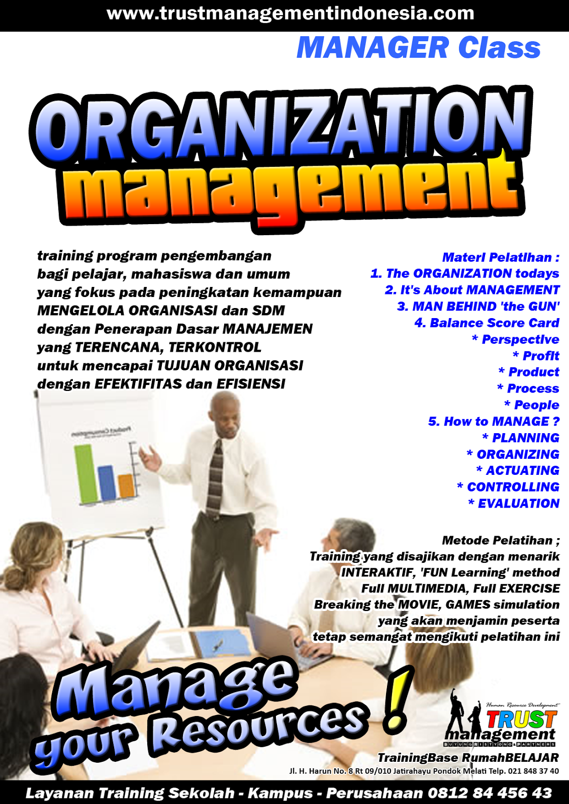 Trust Management Indonesia: ORGANIZATION MANAGEMENT