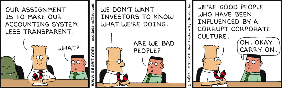 Dilbert Accounting Cartoons