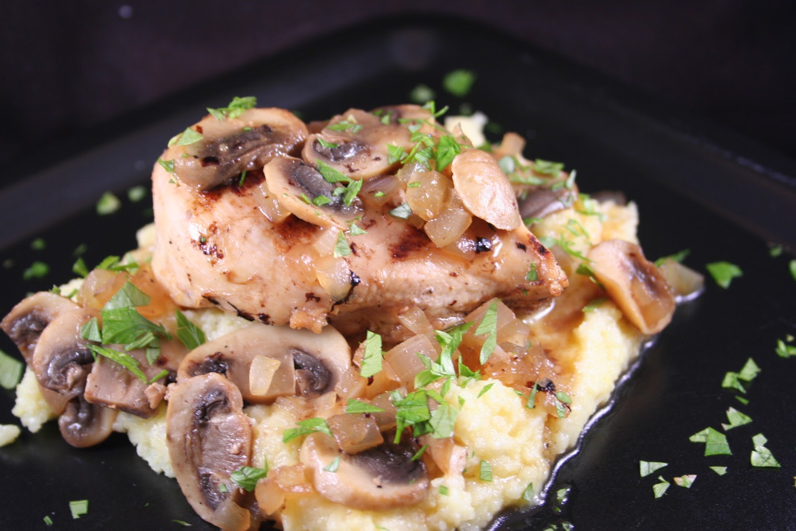 Crostini and Chianti: Grilled Chicken Marsala